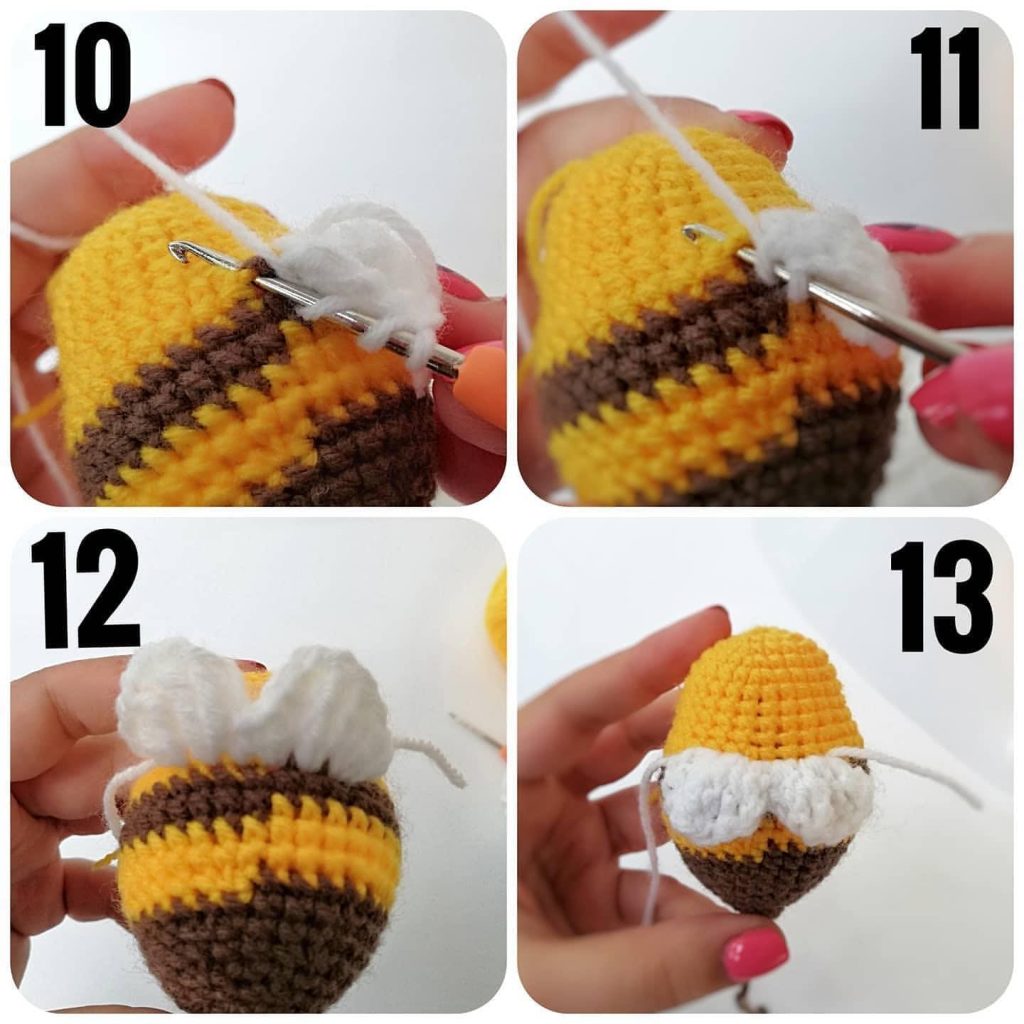 Crochet Bee Amigurumi Free PDF Pattern