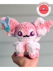 Crochet baby sylveon pokemon free PDF pattern
